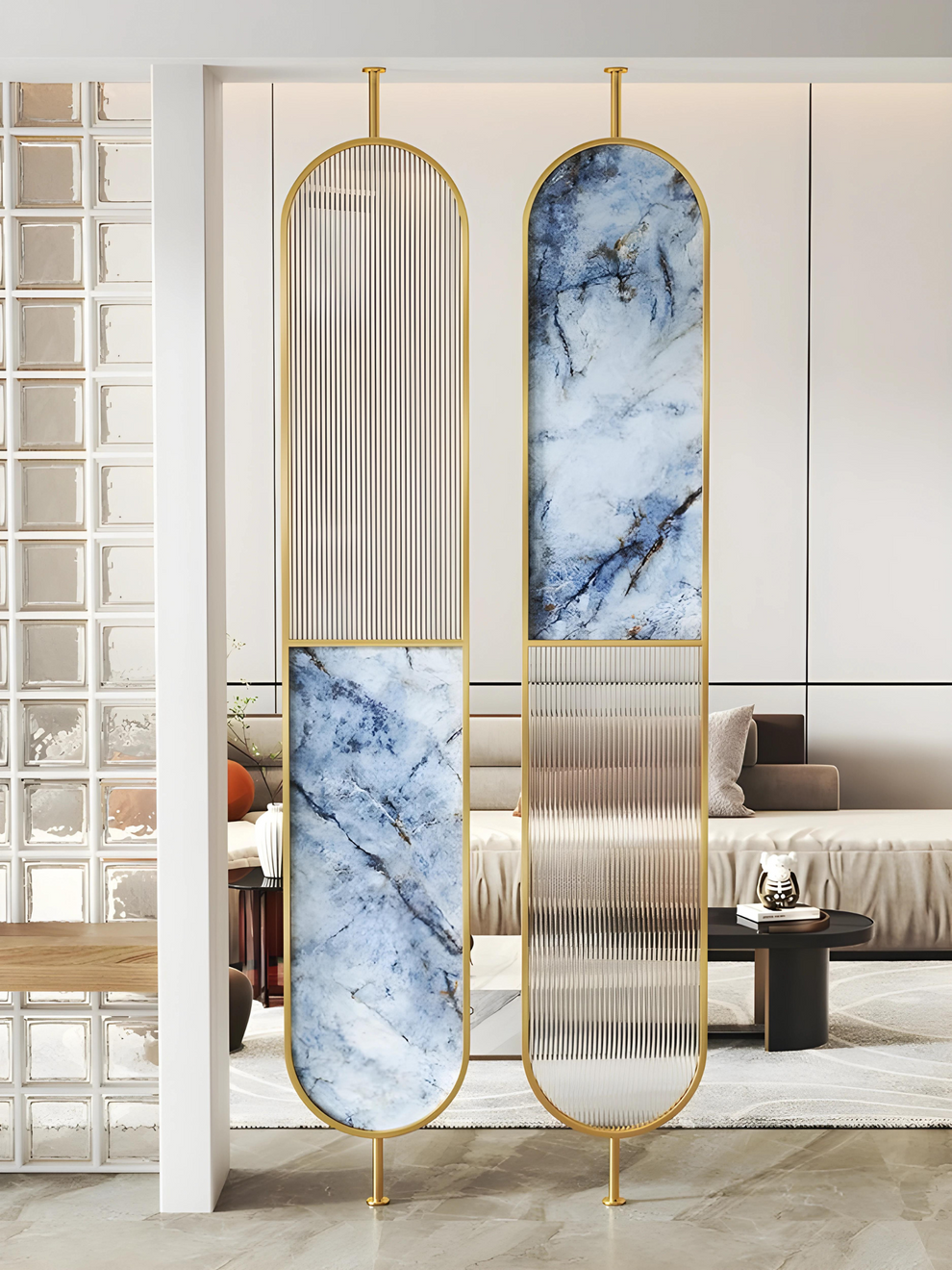 VENTURI Metal Privacy Screen | Room Divider