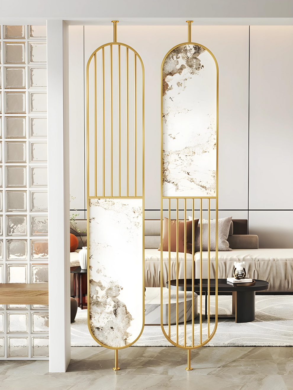VENTURI Metal Privacy Screen | Room Divider